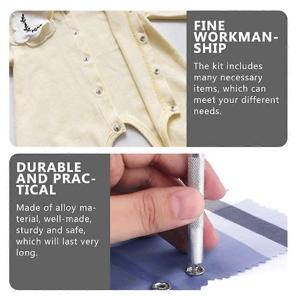 Practical Buttons Fastener Snap Kit for Baby Romper DIY 1Set | Fruugo AU