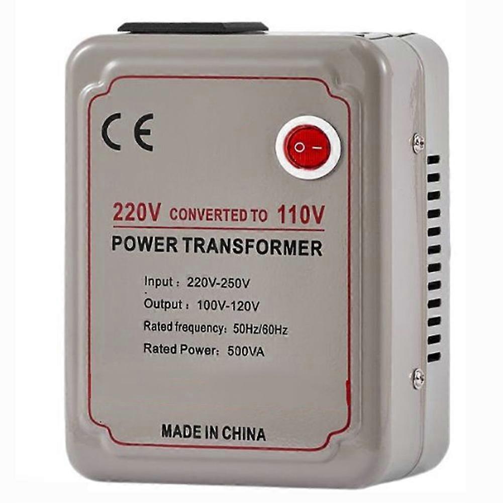500W Voltage Transformer AC 220V to 110V Step Down Converter for 100 ...