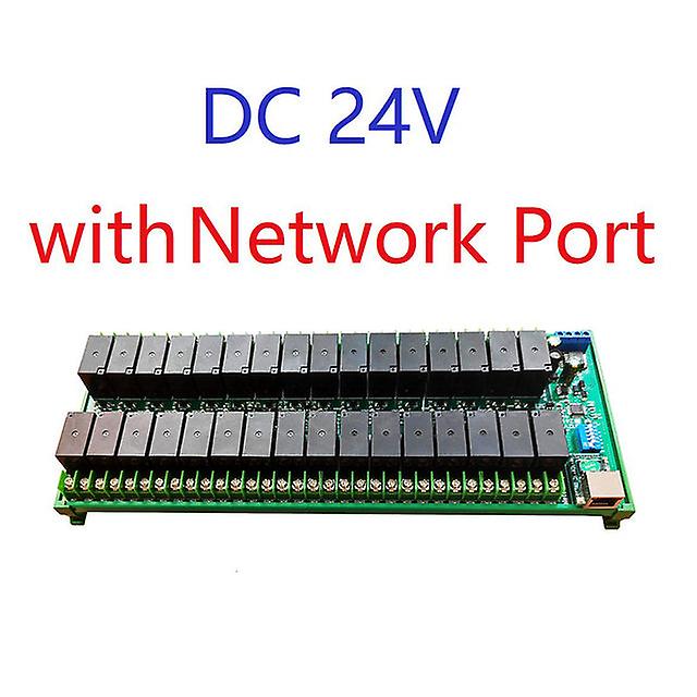 Dc 12v 24v 32 Channels Modbus Rtu Rs485 Bus Relay Module Uart Serial ...