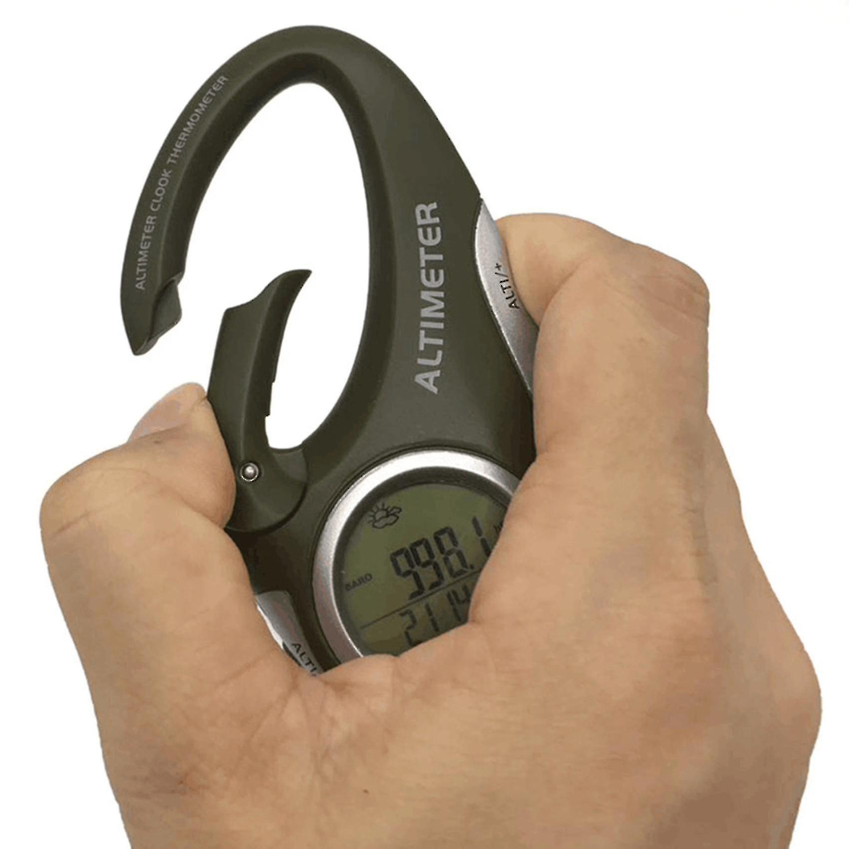 Electronic Altimeter Carabiner Altimeter Handheld Thermometer | Fruugo UK