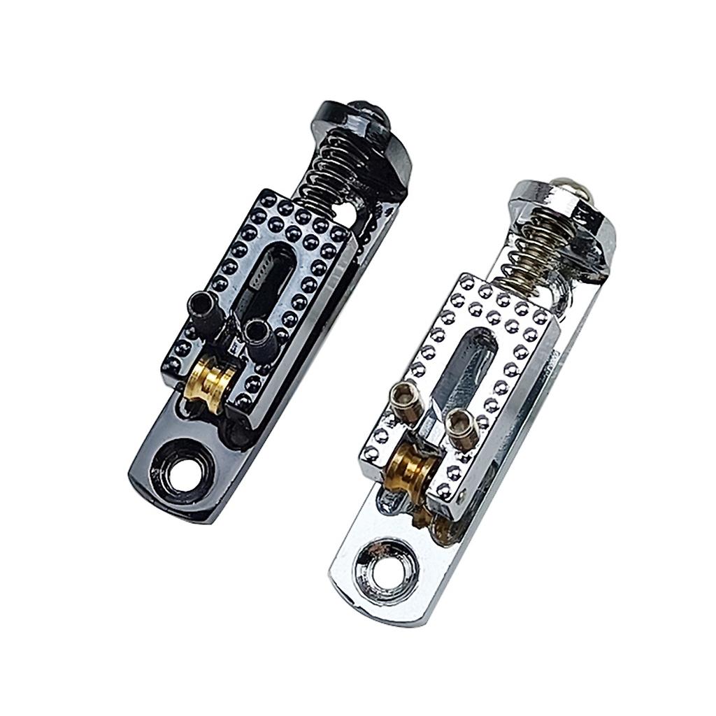 Single Individual Bridge Saddles Tailpiece with Screws Single Bridge ...