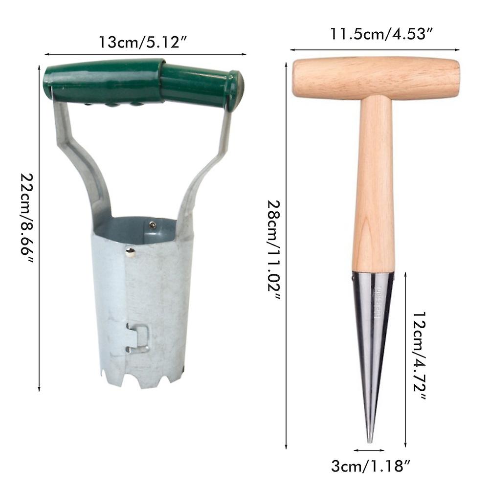 Garden Planter Tool - Automatic Soil Release for Easy Planting and ...