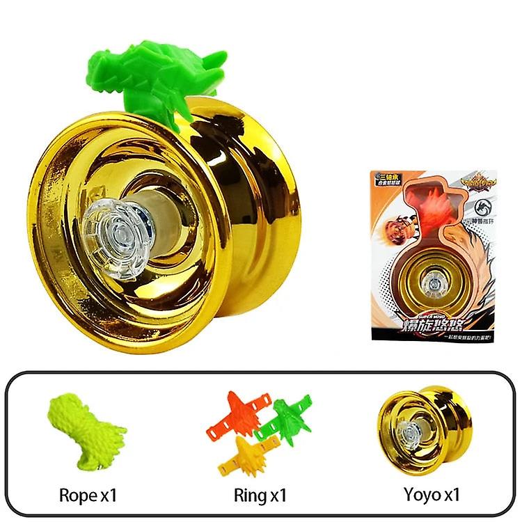 6 Colors Professional Yoyo Toy Aluminum Alloy Children Beginners Yo-yos ...