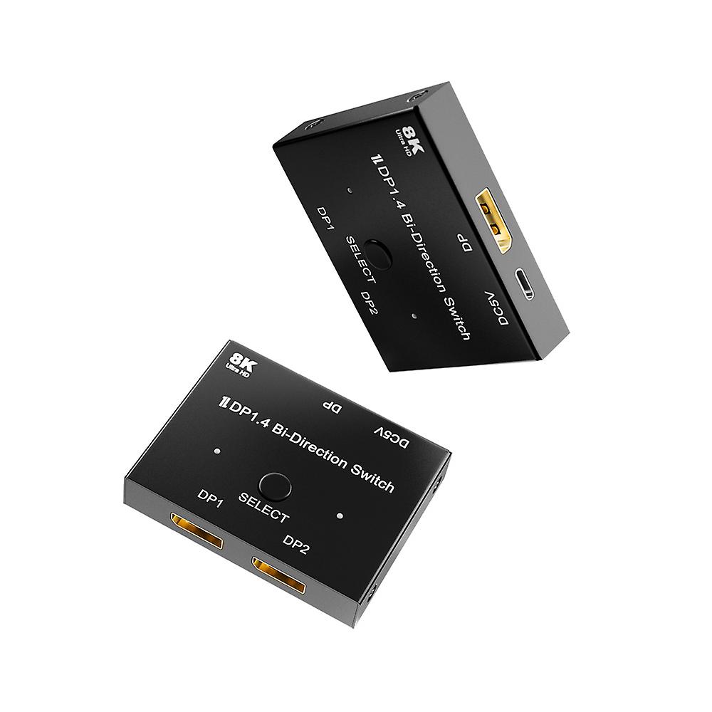 Displayport Switch 8K Bidirectional DP 1.4 Switch 8K@60Hz 4K@120Hz ...
