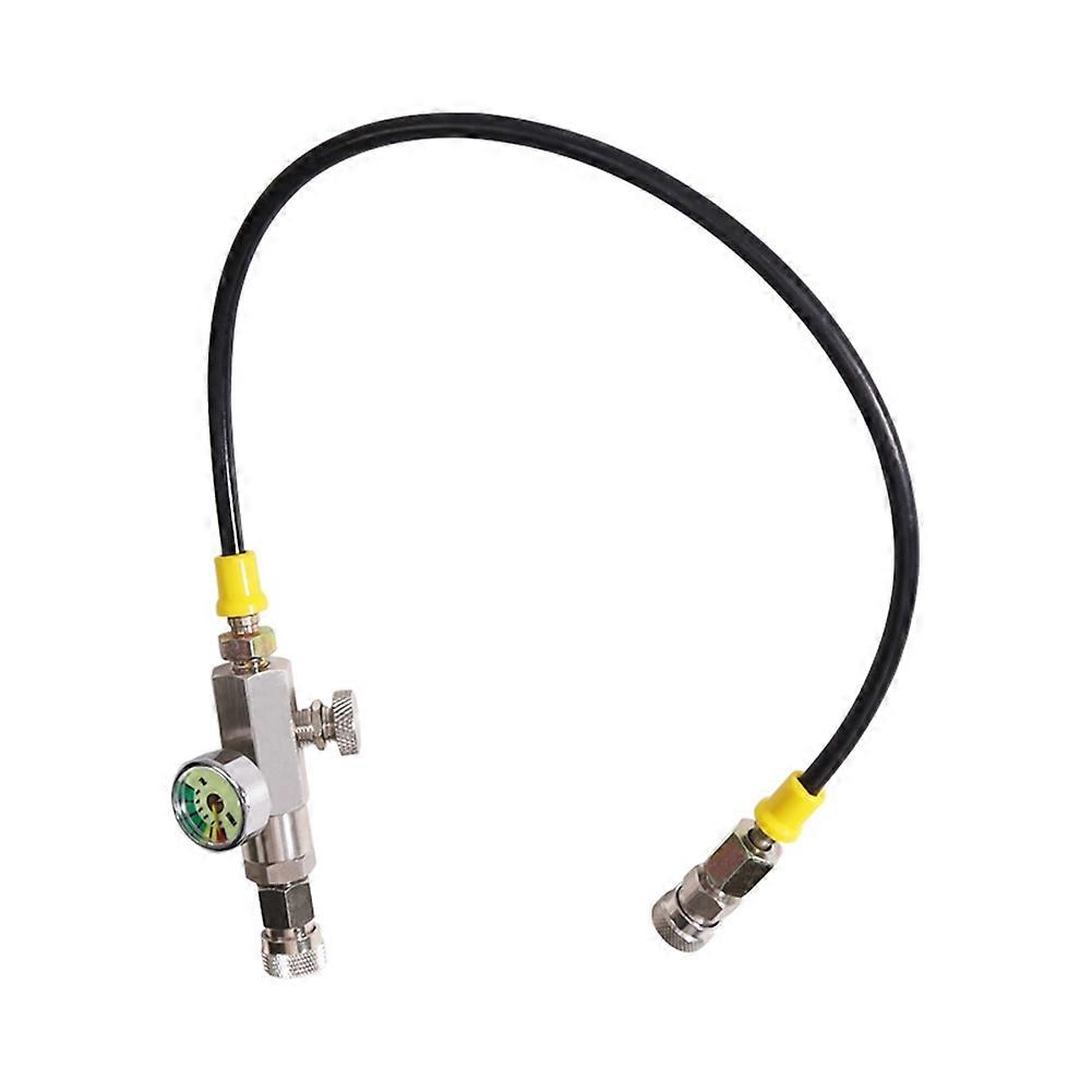 10Inch PCP Air Filling Adapter Escape Valves Quick Connect/Plug ...