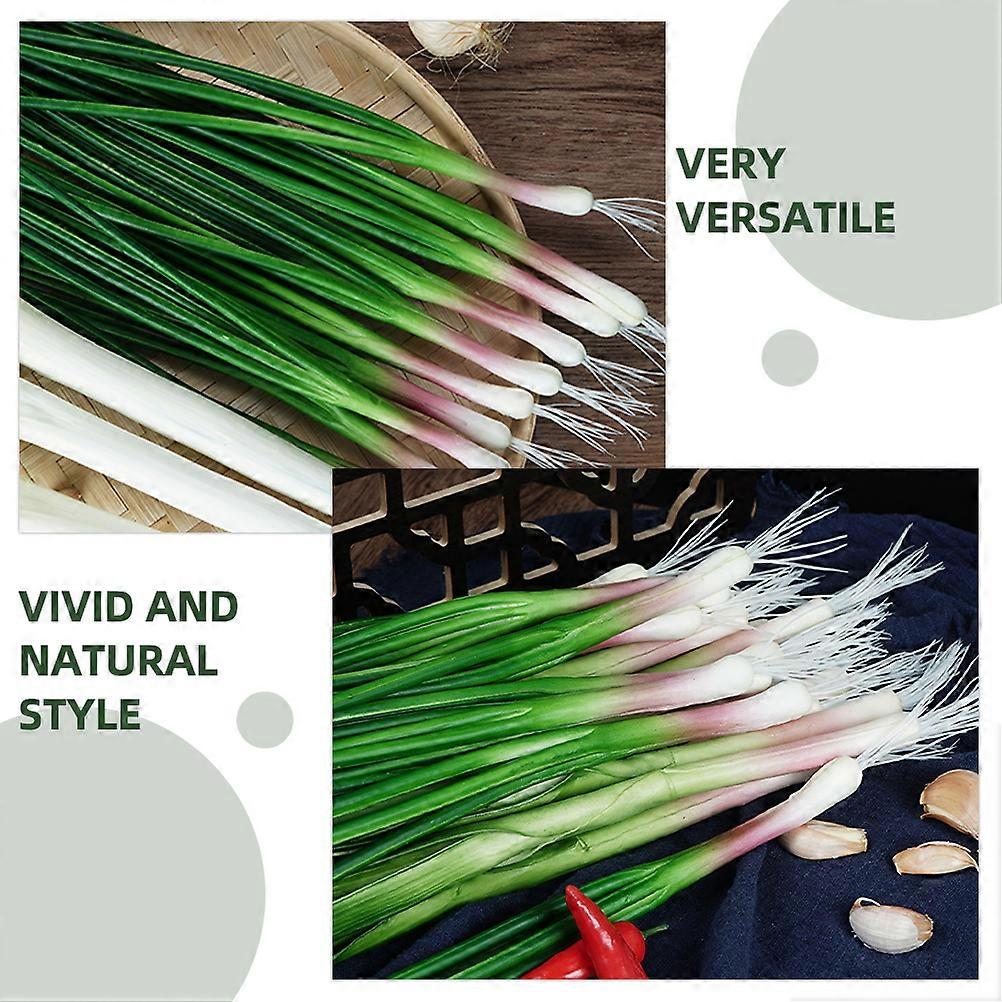 Realistic Artificial Green Onion Fake Scallions for Shop Window Decor ...