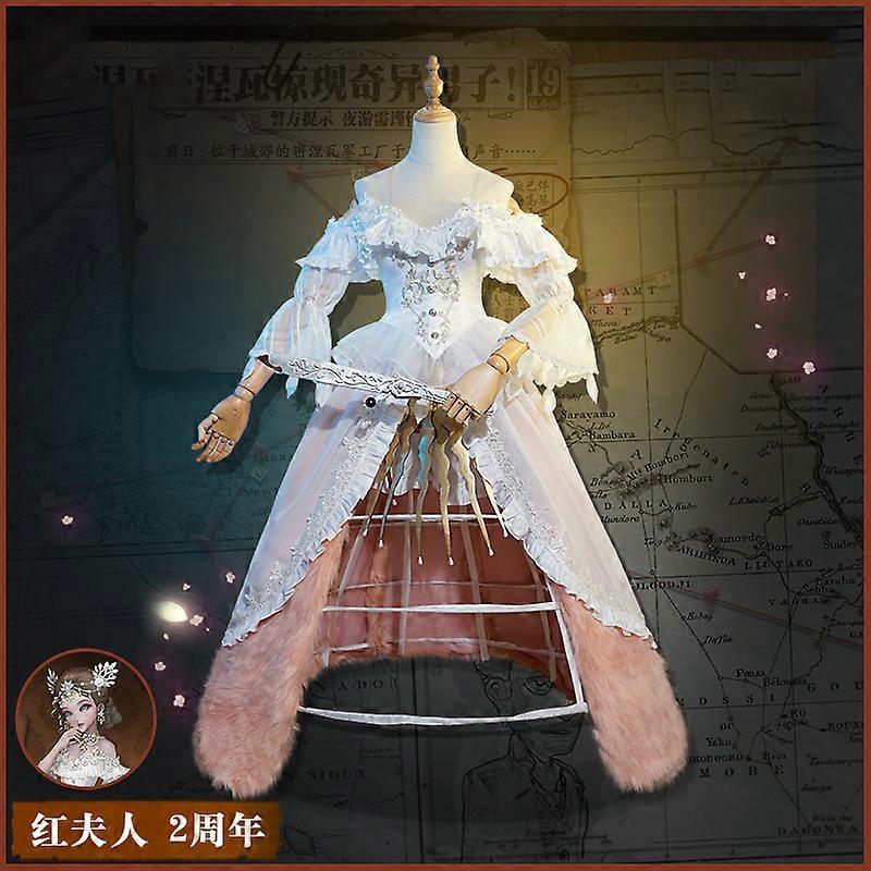 Game Identity V 2nd Anniversary Madame Deficit Marie Cosplay Costume ...