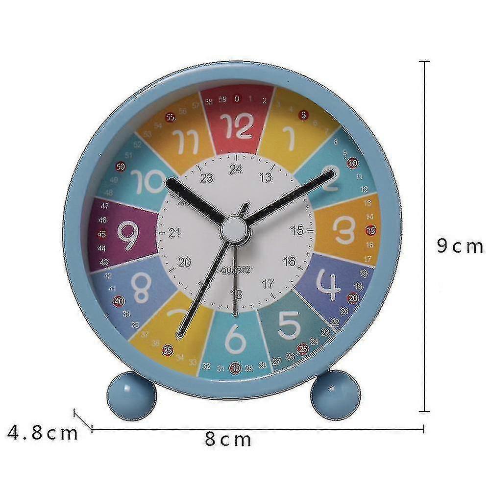 Learning Clock For Kids - Telling Time Teaching Clock - Kids Wall ...