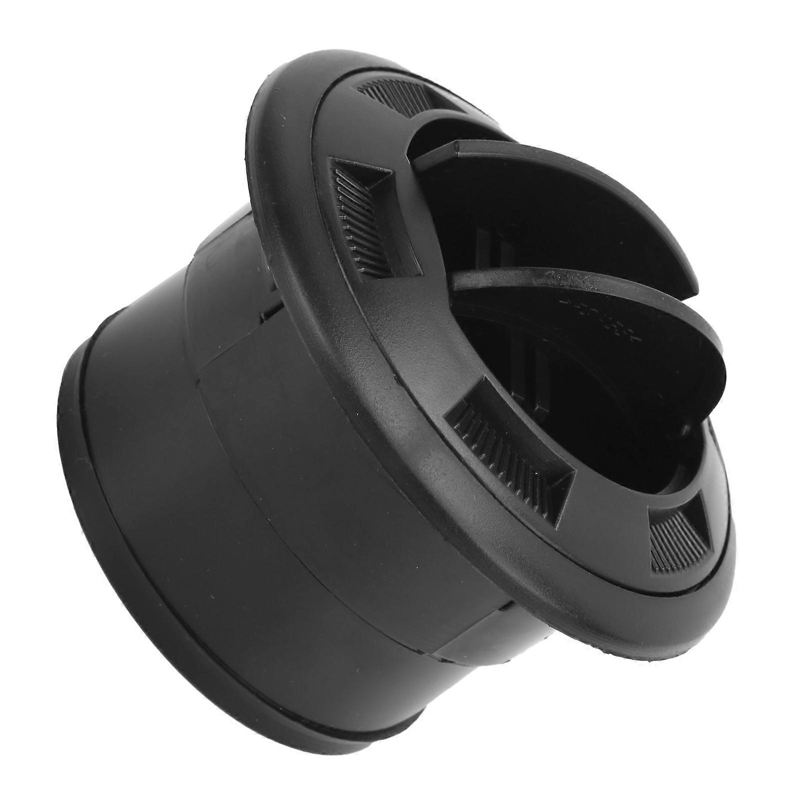 75mm Dashboard Air Conditioning Deflector Outlet Black Round Vent ...