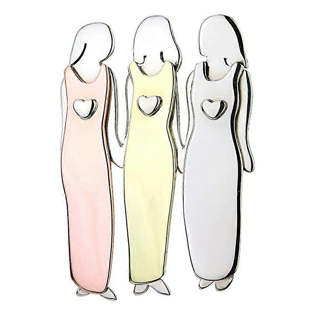 Fashion Best Friends Brooch Beautiful 2/3/4/5/6 Sisters Pin Brooch For ...