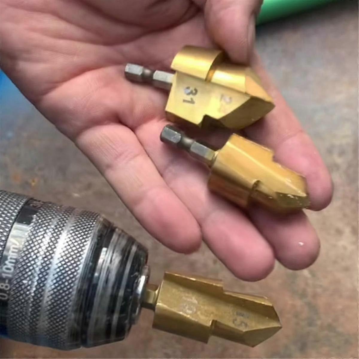 New Upgraded PPR Lifting Drill Bits, Water Pipe Hole Expander, 4/6 ...