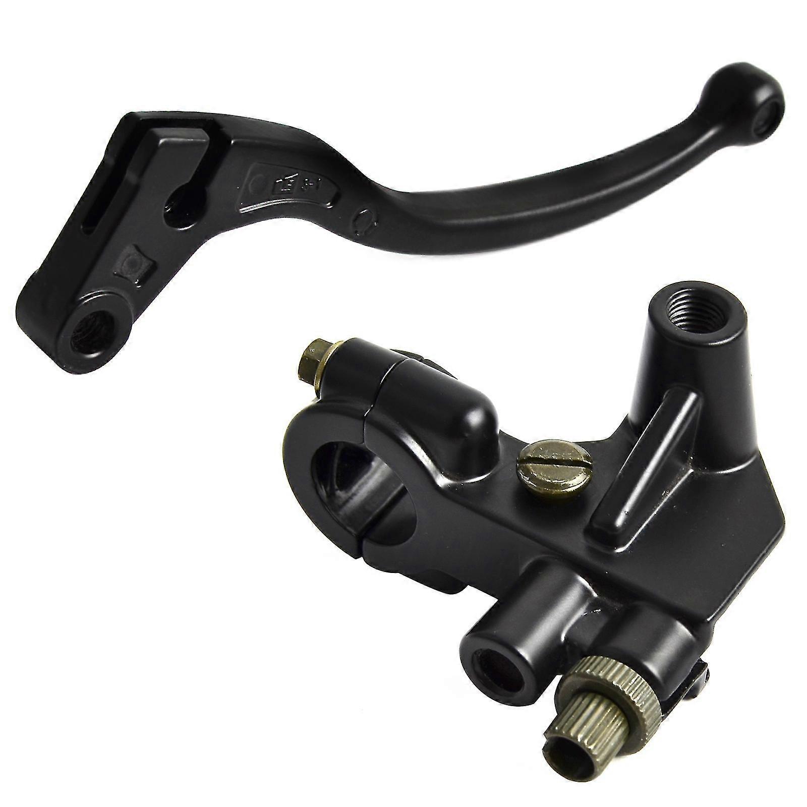 Motorcycle Clutch Lever Mounting Perch W/ Bracket Mirror Holder Set For ...