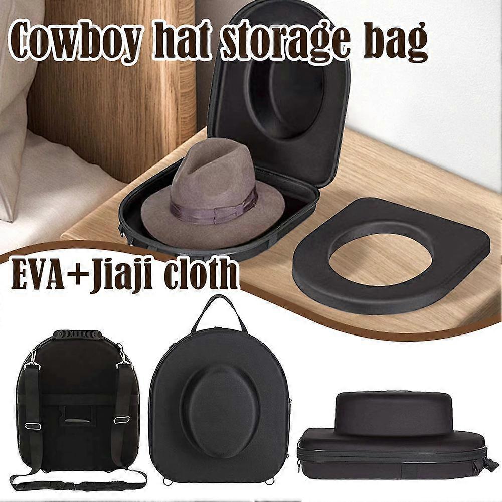 Hat Storage Bag for Travel Fedora Case Cowboy Hats/ Bucker Universal ...