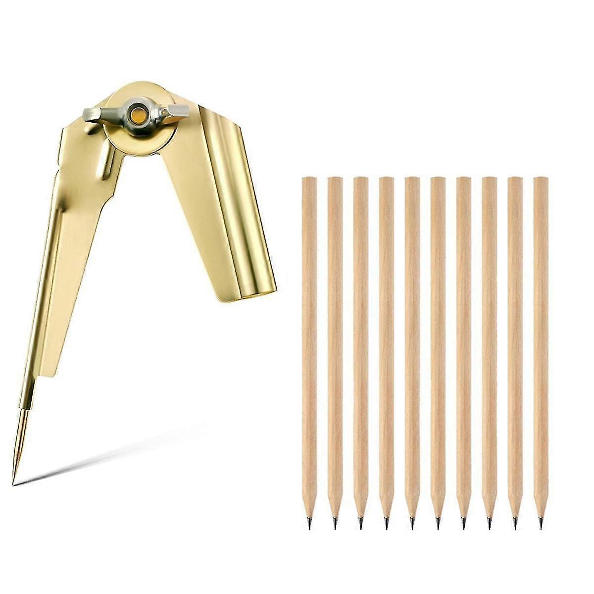 Pencil Compass And Scriber, Compass Scribe Tool, Woodworking Compass ...