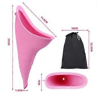 MIMIGO Female Urination Device, Female Urinal Silicone Funnel Urine Cups Portable Urinal for ...
