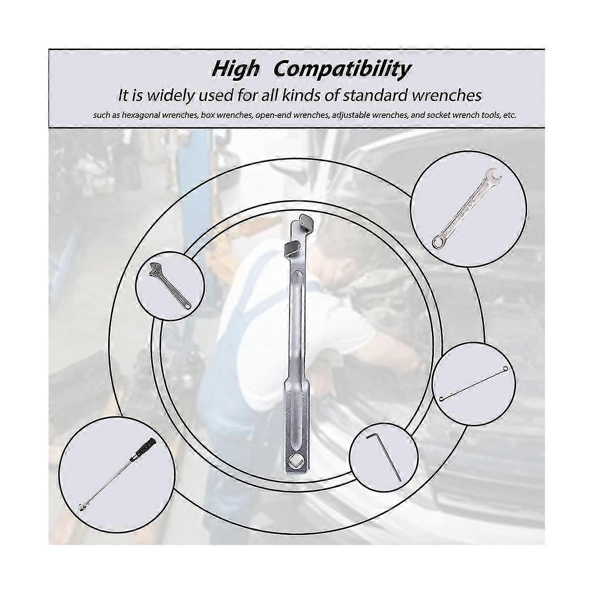 Universal Wrench Extender Tool Torque Wrench Extension Kit Wrench ...