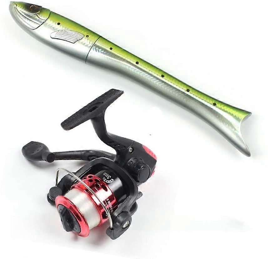 1.6M Fishing Rod Reel Combination Kit, Advanced Mini Pocket Foldable ...