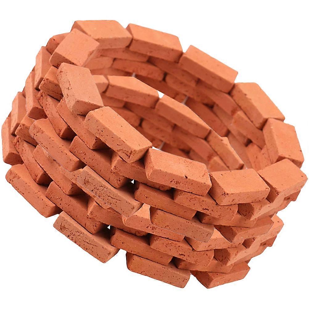 150pcs Faux Bricks Miniature Bricks Landscaping Accessories DIY Fake ...