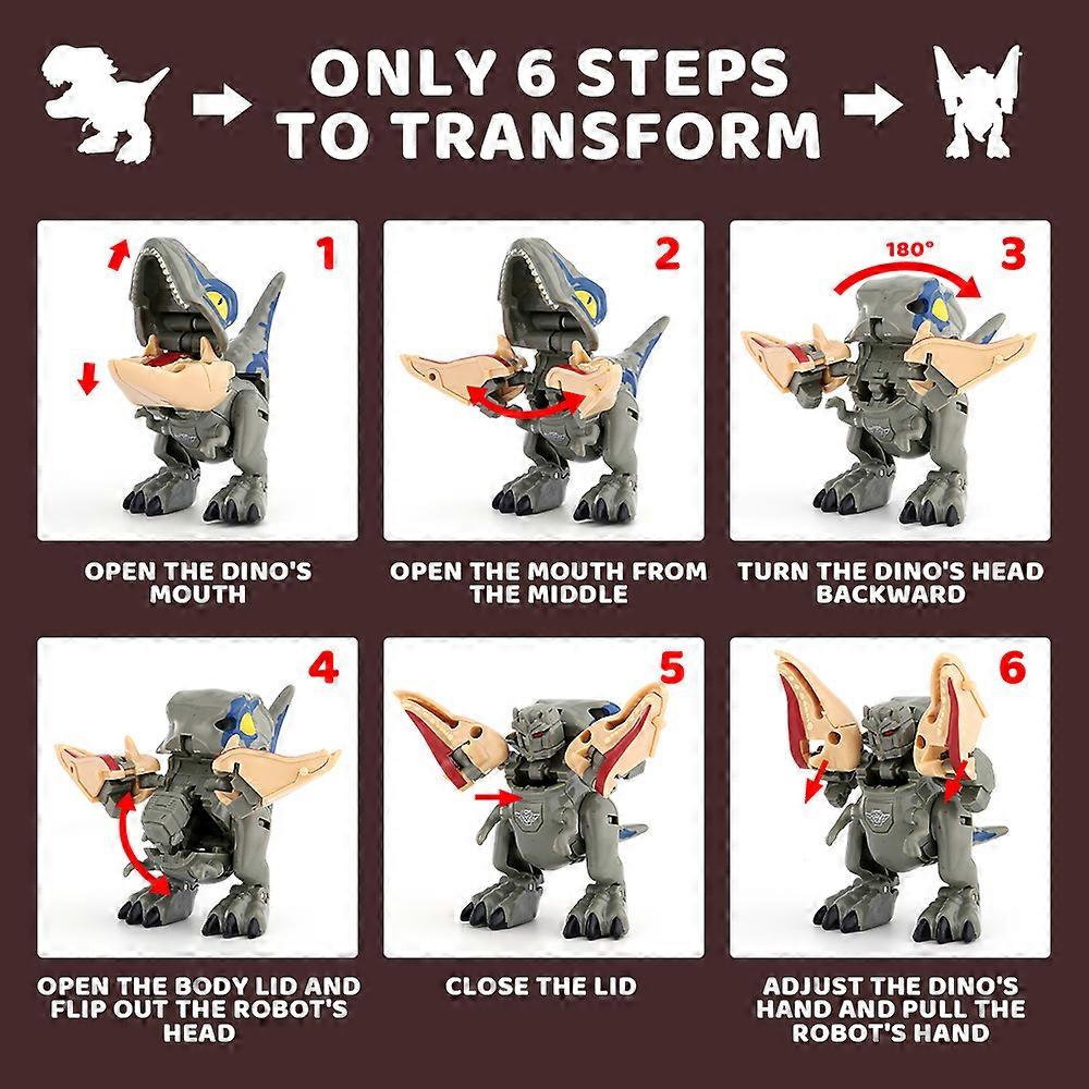 Transform Dinosaur Robot Toy Jurassic Park, Transformer T Rex ...