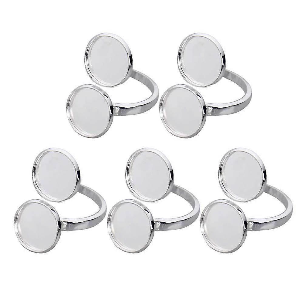 5PCS Ring Holder Copper Adjustable Ring Tray Finger Ring Bases Jewelry ...