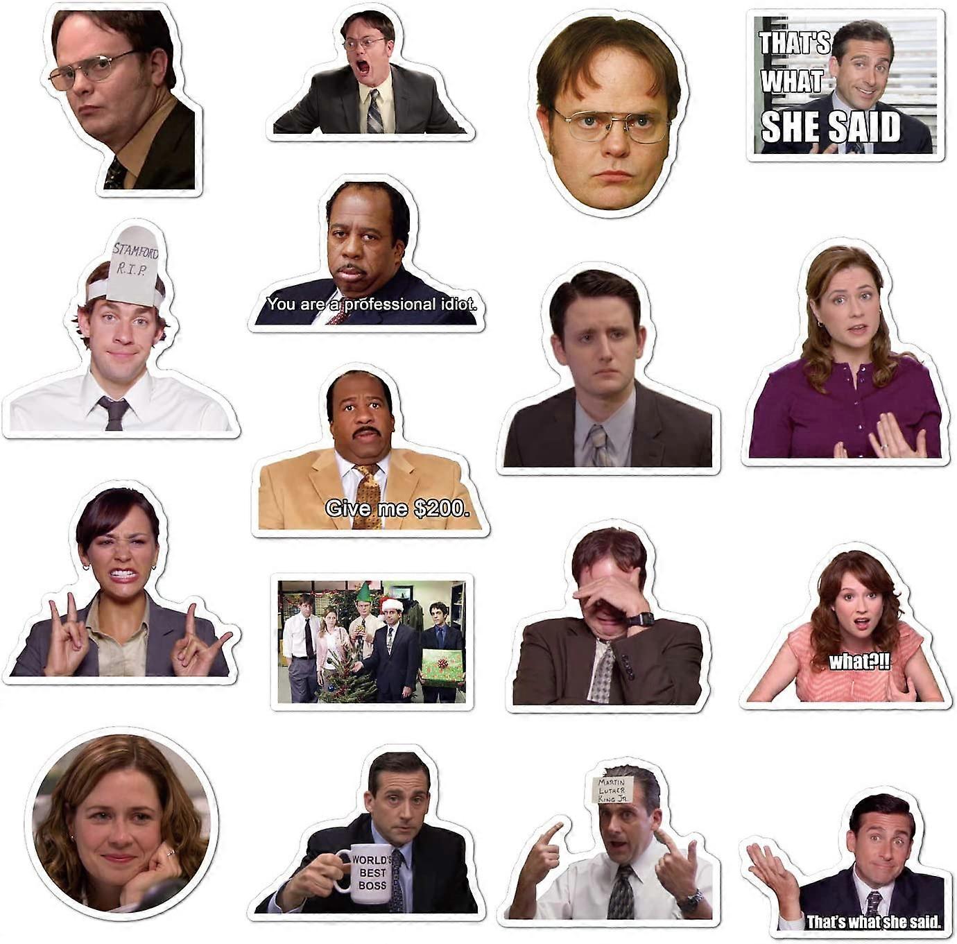 The Office Stickers Pack of 50 Stickers - The Office Stickers for ...