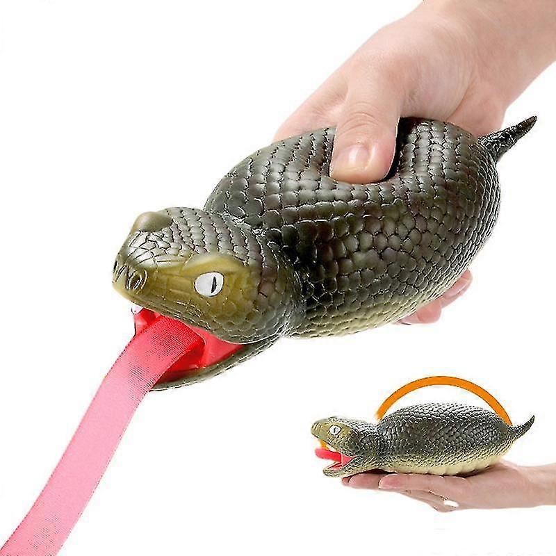 New Tricky Toy Fat Little Snake Sticking Out Tongue Little Snake ...