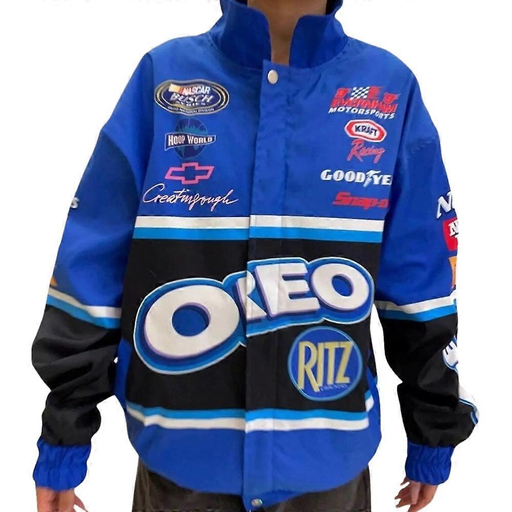 Oreo Streetwear Racing Jacket | Fruugo UK