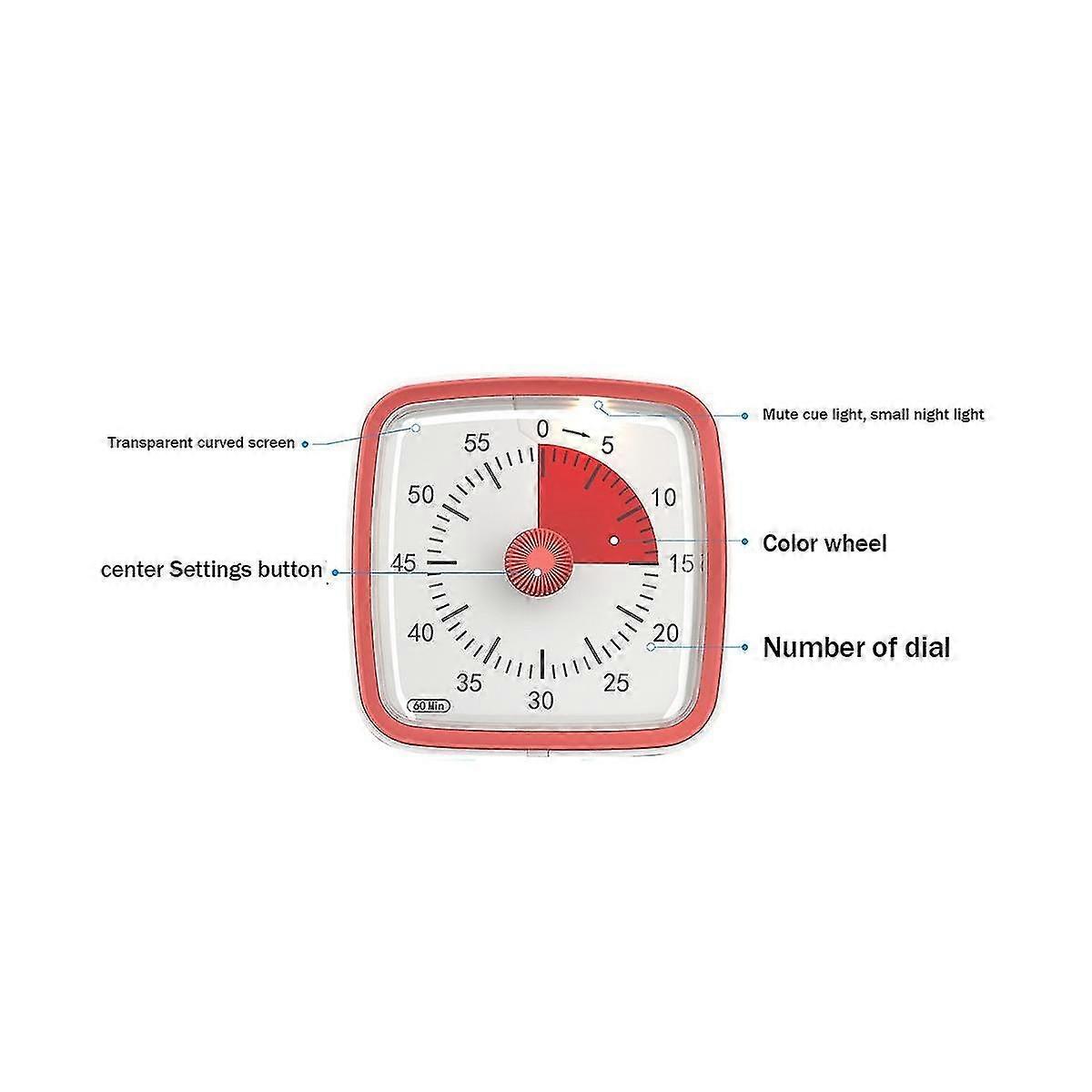 60-Minute Timer, Classroom Classroom Timer, Countdown Timer for Kids ...