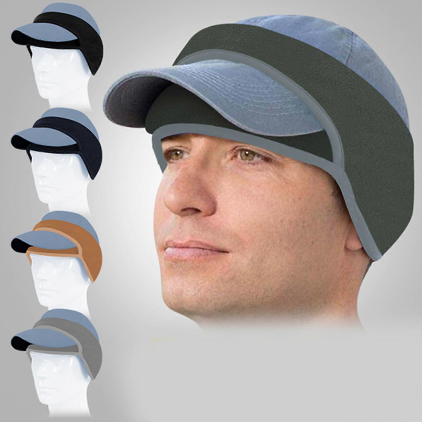 Elastic Headband Comfortable Earflaps for Baseball Caps for Cold ...