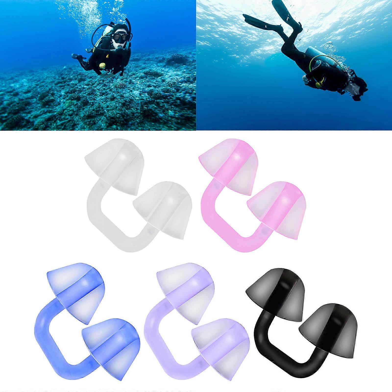 Waterproof Comfortable Swim Nose Clip for Swimming Divings Surfings ...