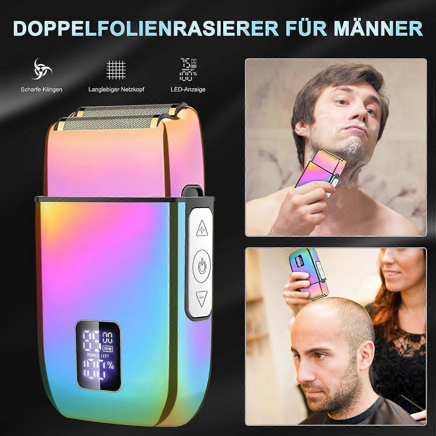 Hair clipper Beard shaver set Cordless grooming kit for men's styling ...