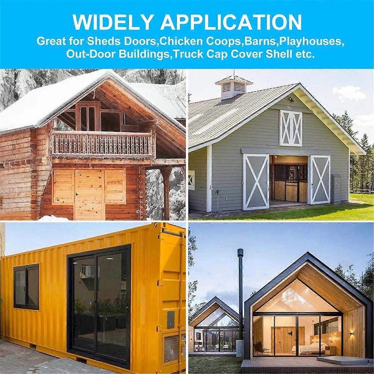 Shed Door Latch, Safe and , Shed Locks with 2Keys,-Handle Lock Kit for ...