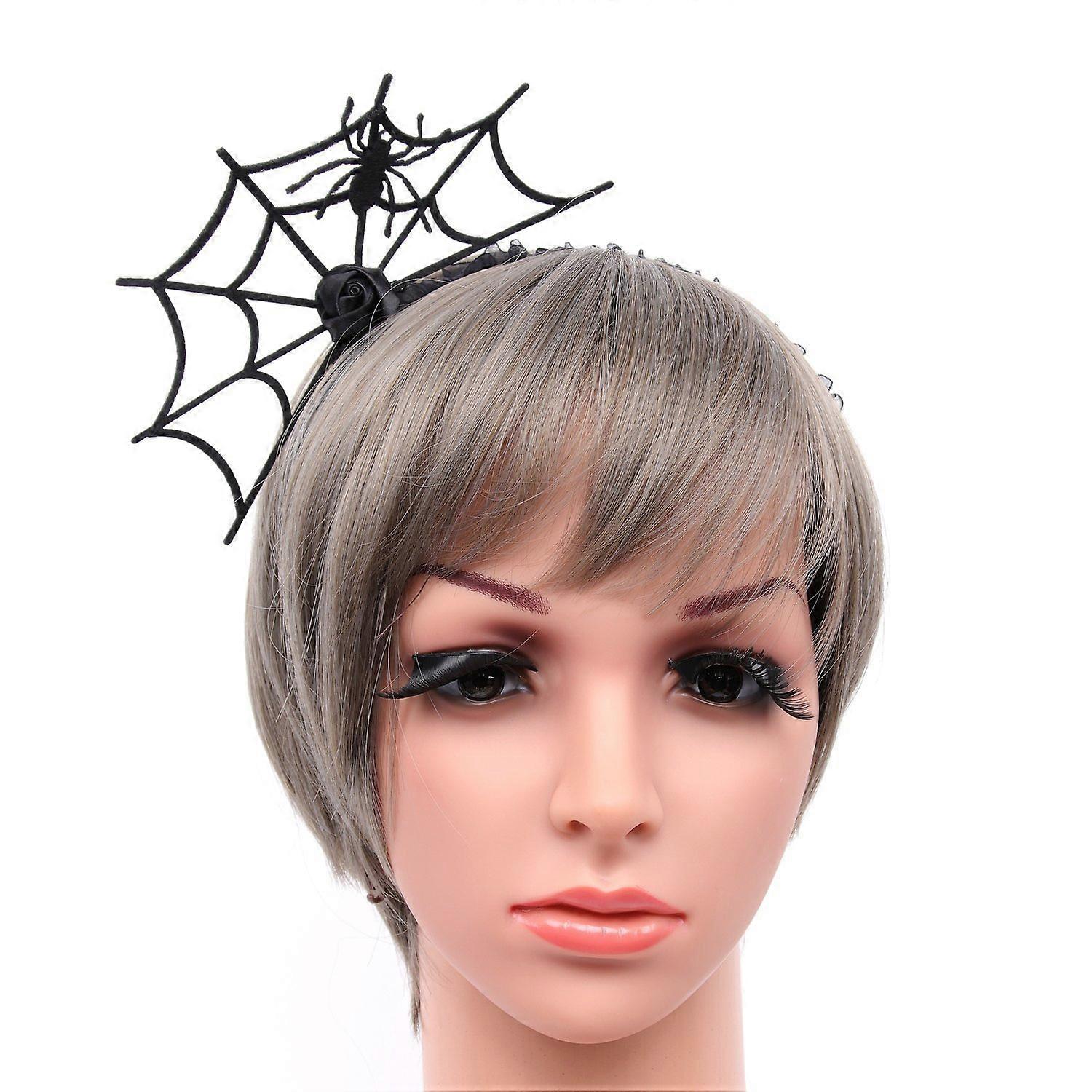 Halloween Spider Ghost Headband Cosplay Demon Headband, Spider Web ...
