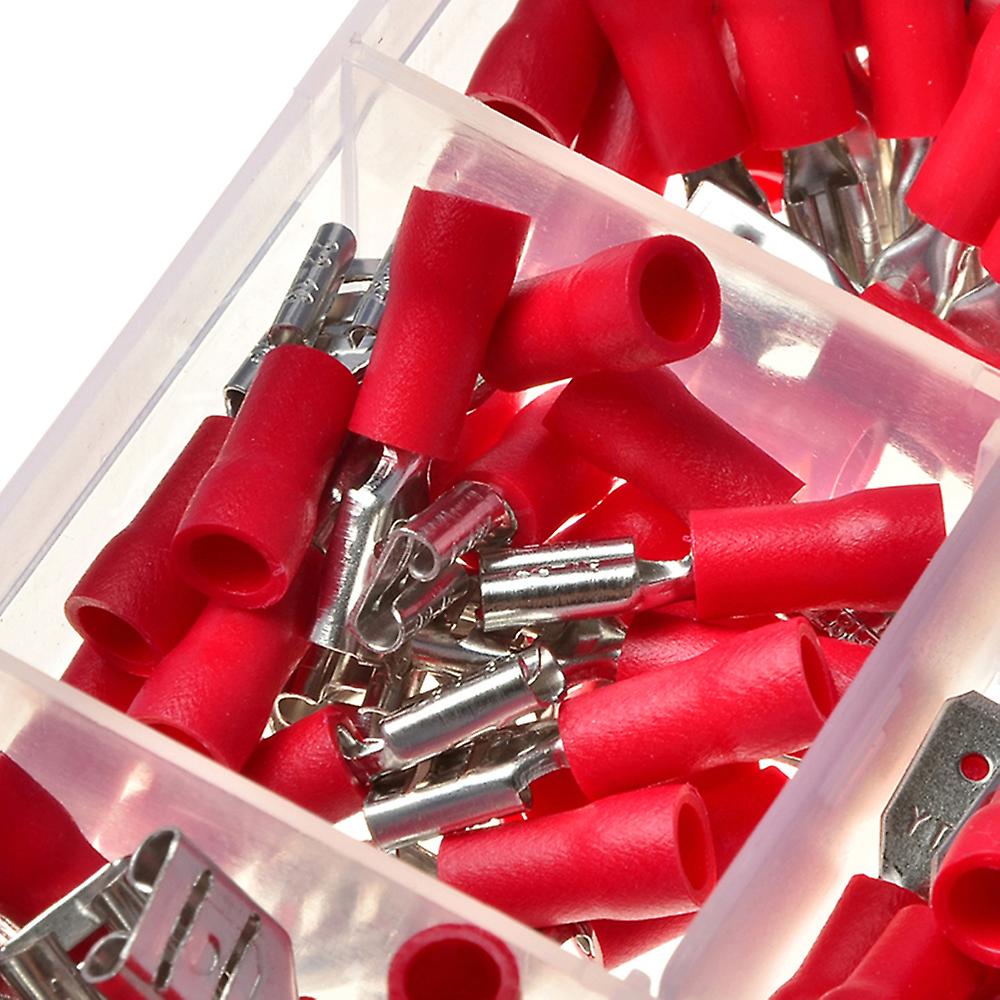 280pcs Assorted Insulated Electrical Connectors Wire Terminals Crimp ...