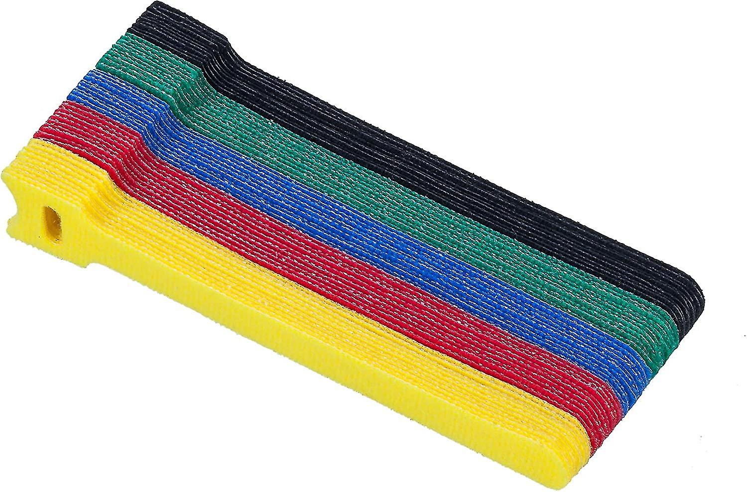 50 Pieces Reusable Velcro Fasteners Cable Velcro Fasteners Cable Velcro ...