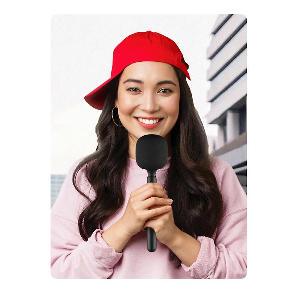 Microphone Handheld Adapter Interview Handheld Microphone Handle Grip ...