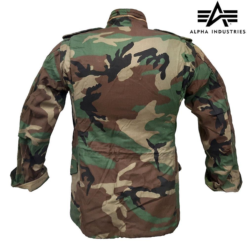 New Alpha Industries Usa Military Army M65 Jacket | Fruugo UK