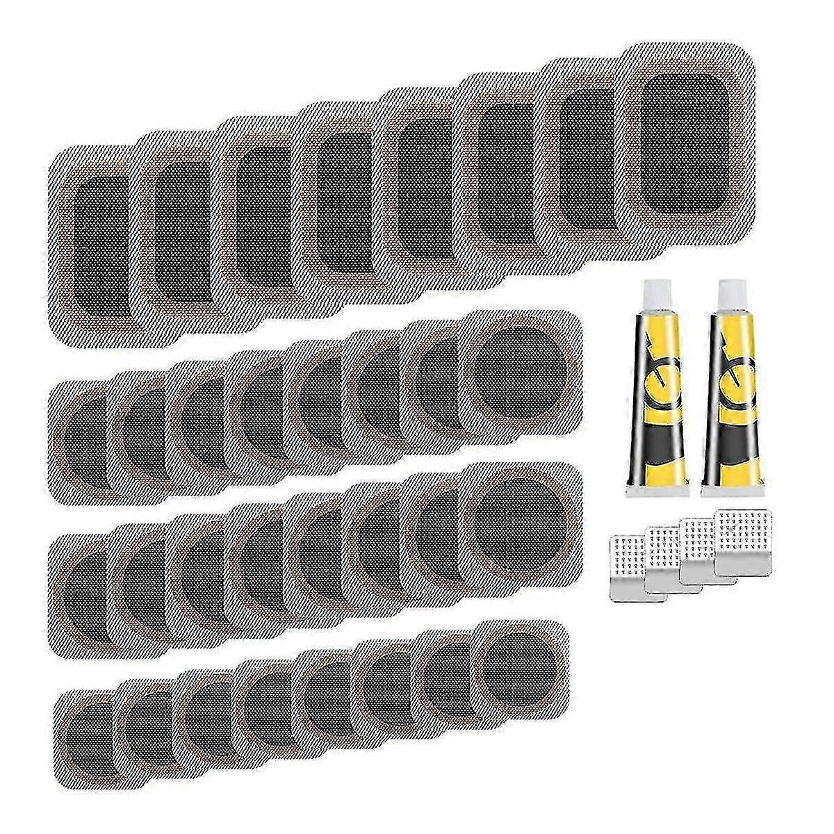 Bike Tire Repair Kit - Bycicle Inner Tube Puncture Patch Kits for ...