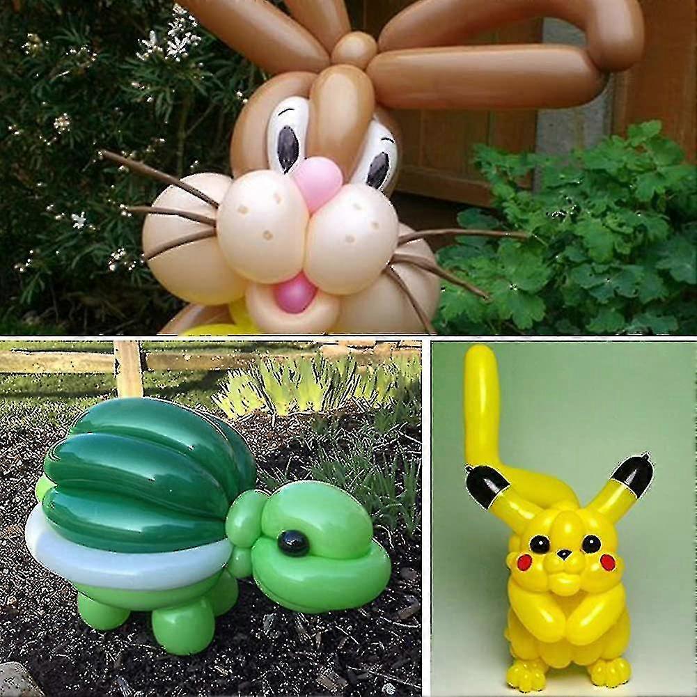200 X Modeling Balloons Magic Balloons Animal Balloons With Balloon ...