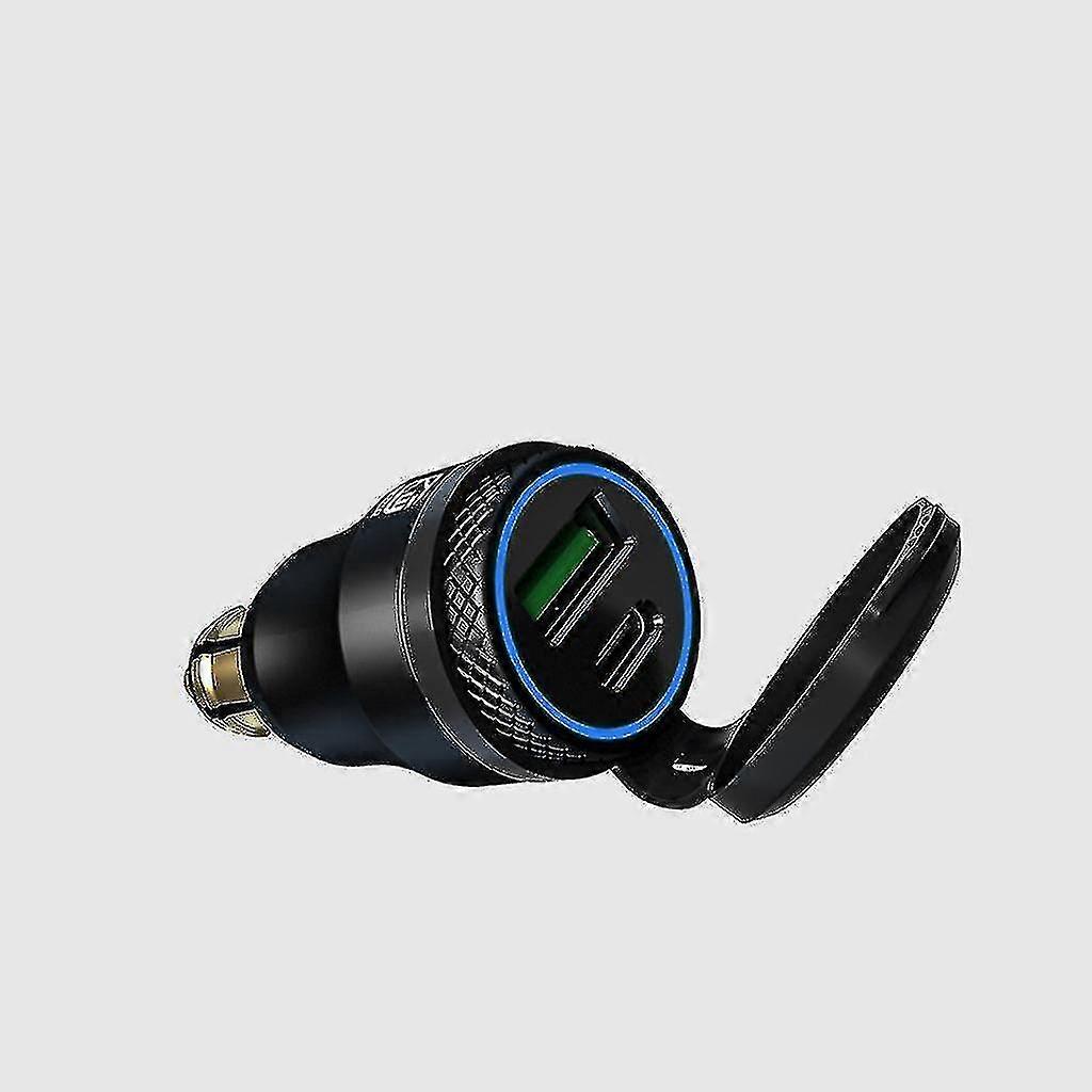 Waterproof Motorbike 12v 24v Qc3.0 Usb Type C Pd Fast Charger Power ...