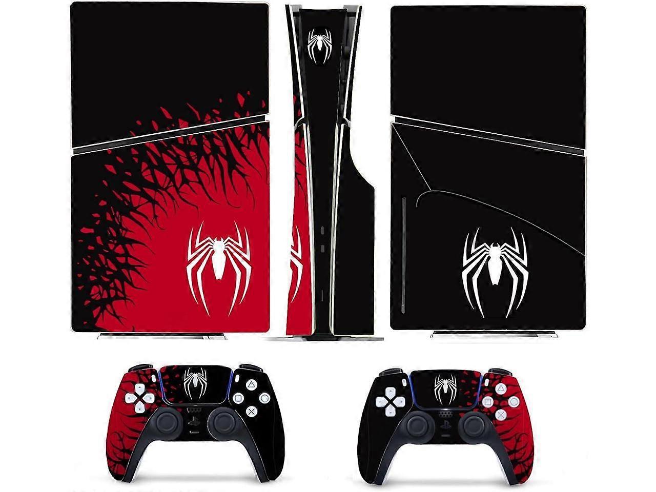 [for PS5 Slim Disc Edition] Superhero Slim Skin for PlayStation 5 Slim ...