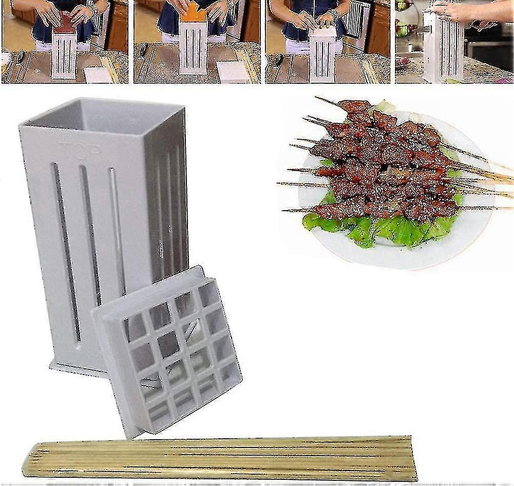 Kebab, 16 Holes Meat Skewers , Kit Tool Box | Fruugo UK