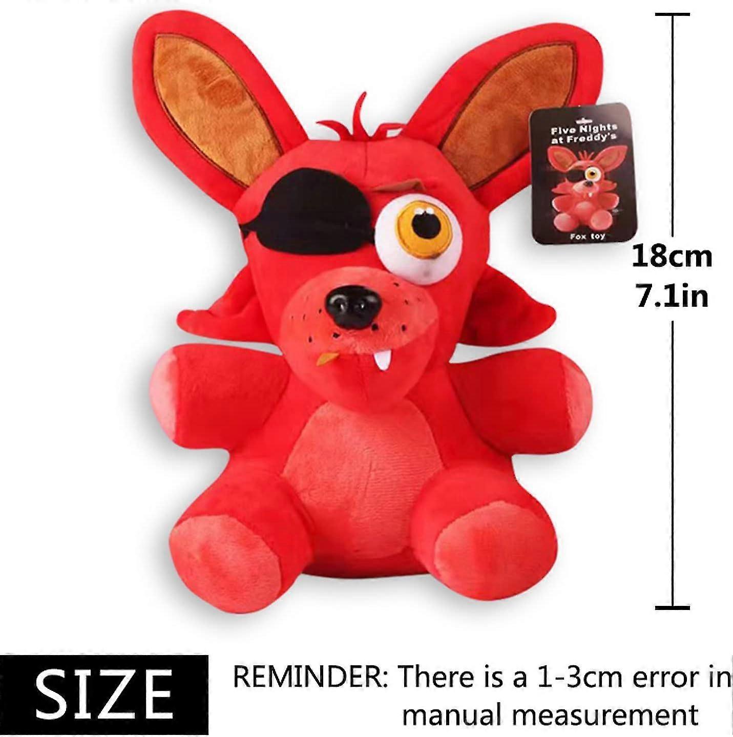 Fnaf Plushies Five Nights At Freddys Plushies 4 Pcsfoxy Freddy Fazbear ...