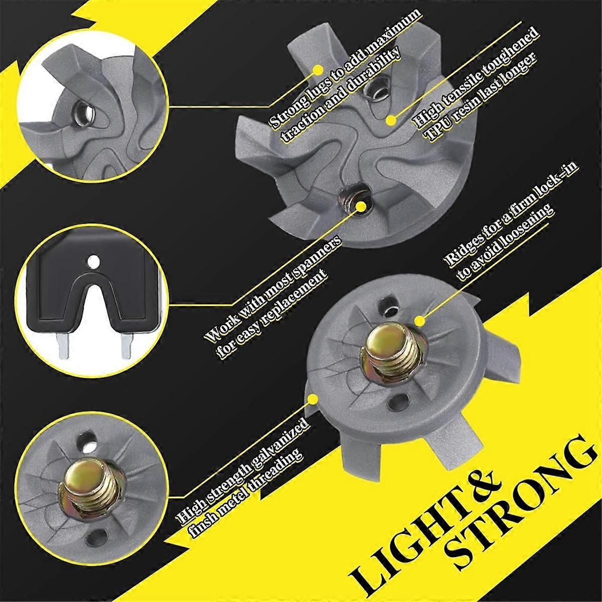 Golf Spikes Set Includes 30 Pcs Golf Cleats Replacement Golf Cleats ...