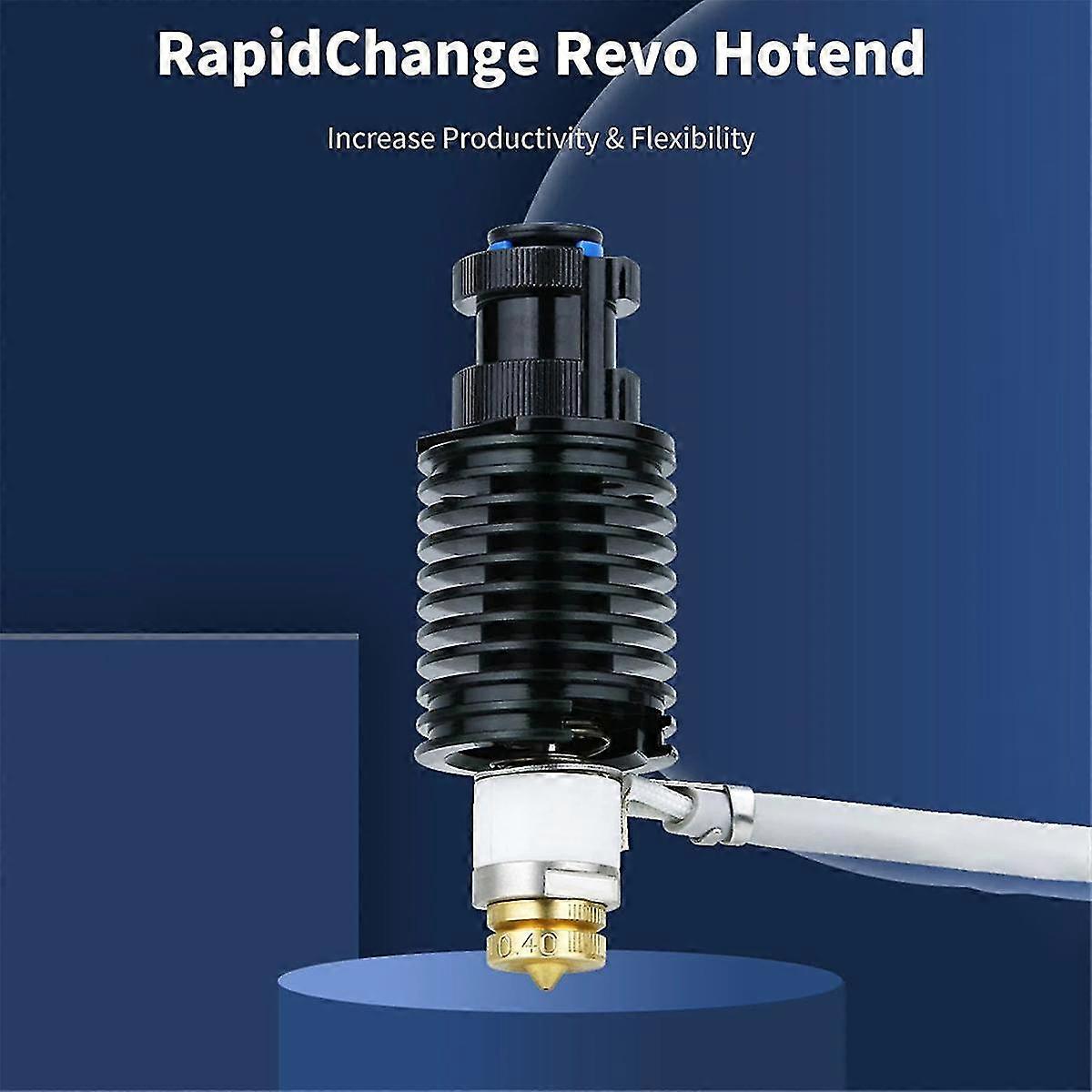 For E3d Revo Hotend Kit V6 Radiator Brass Nozzle Ceramic Heating Core ...