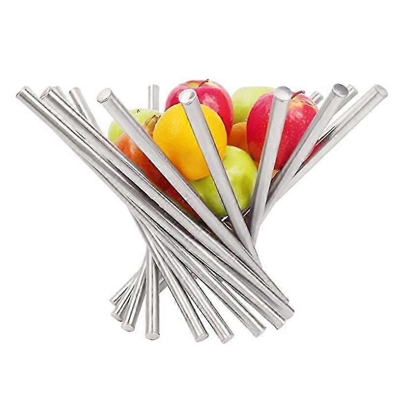 Fruit Basket Stainless Steel, Fruit Bowl Design, Metal Frame, 38 X 26 ...