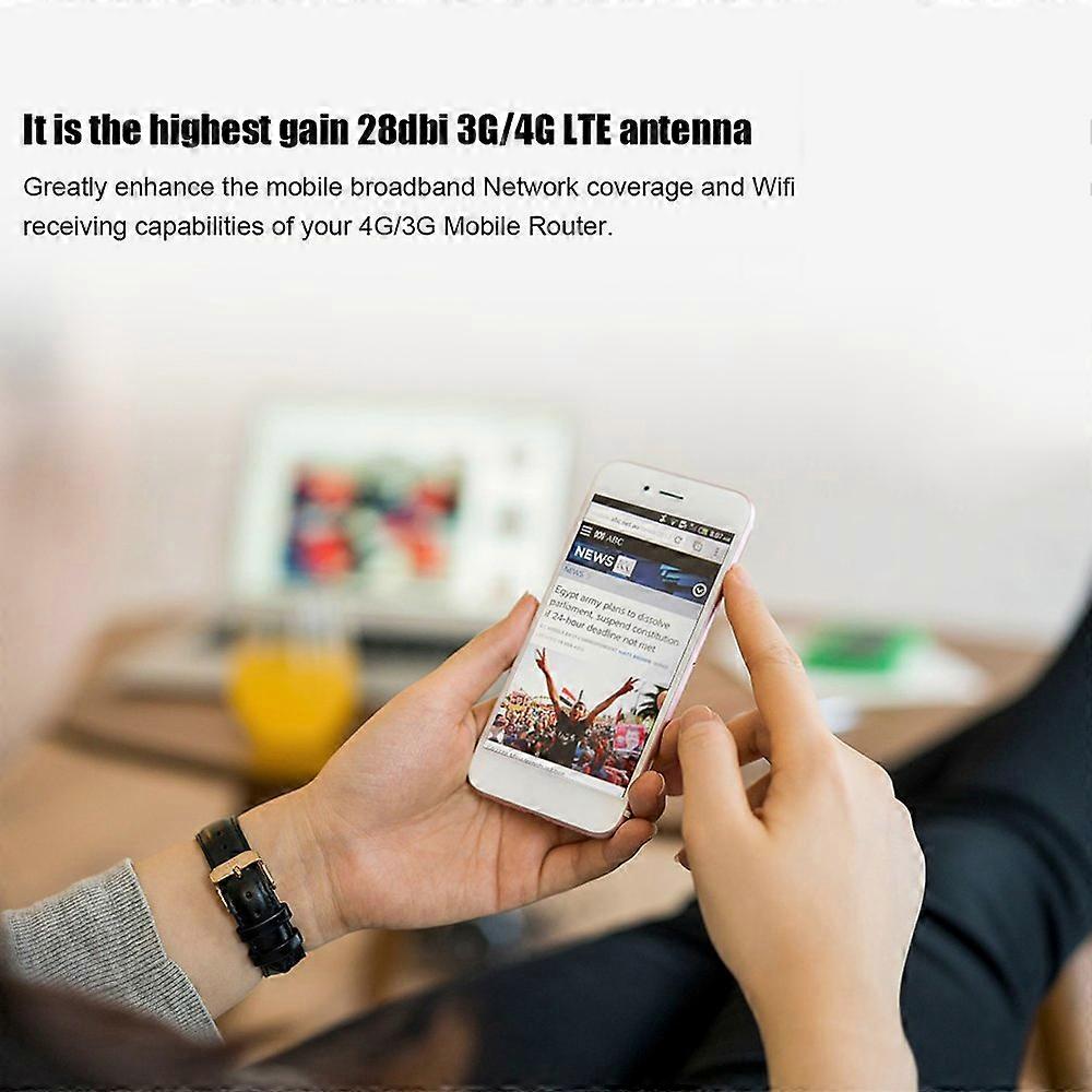 LTE Antenna 3G 4G TS9 CRC9 SMA Connector 4G LTE Router External Antenna ...