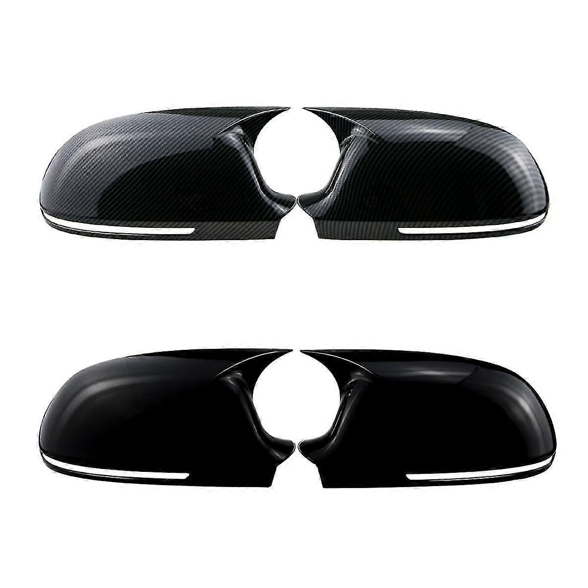 Car Side Door Mirrors Cover Auto Rearview Mirror Cap For A4 A5 B8 A3 8p ...