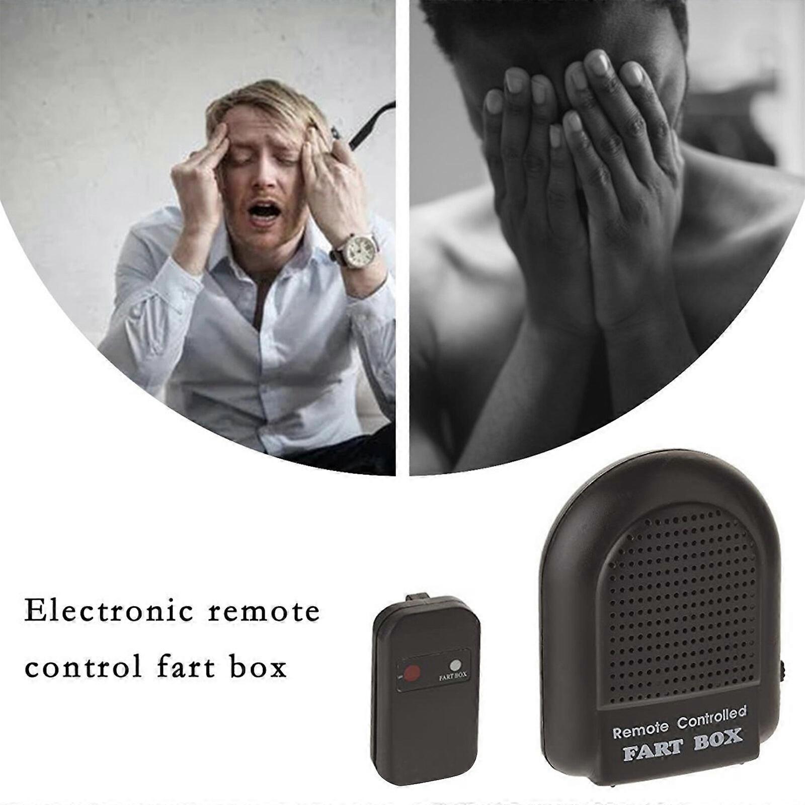 Funny Prank Remote Control Fart Machine Practical Joke Box Novelty Toy ...
