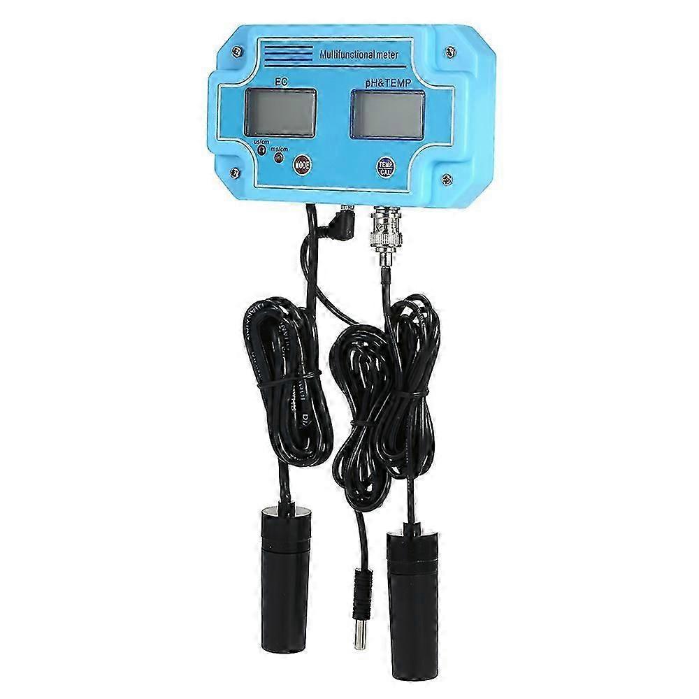 Professional 3 in 1 pH/EC/TEMP Meter Water Detector Multi-parameter Digital LCD Tri-Meter Multi ...
